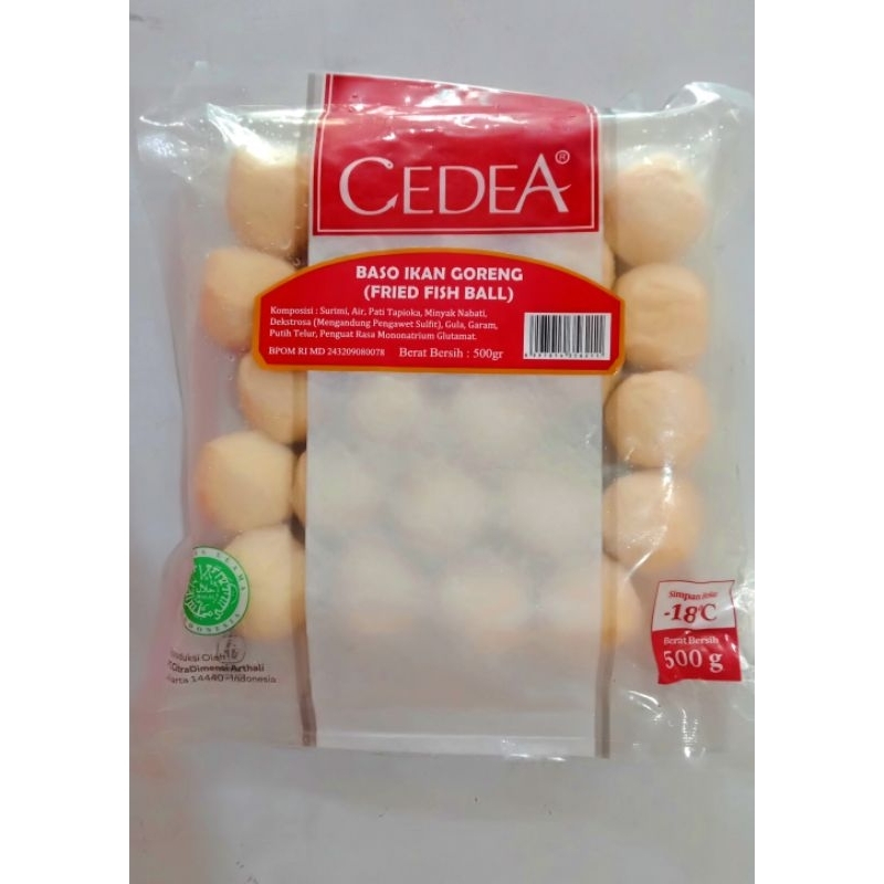 Jual cedea baso ikan goreng 500g (fried fish ball) | Shopee Indonesia