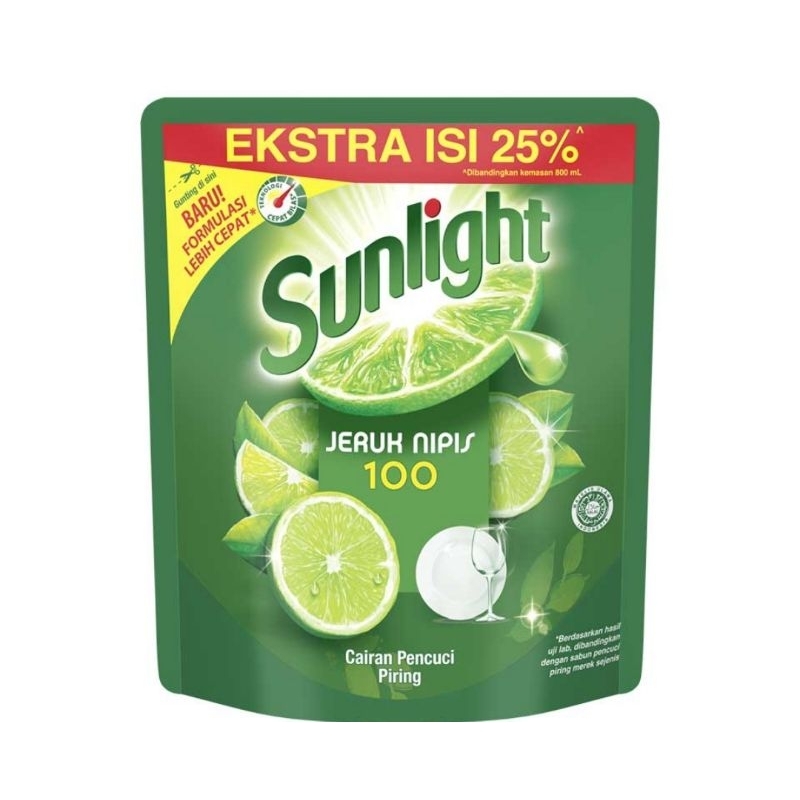 Jual sunlight besar jeruk nipis 910 ml sabun cuci piring | Shopee Indonesia