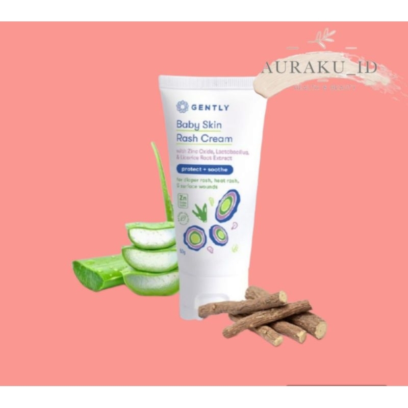 Jual Gently Rash Cream Baby Skin Mengatasi Ruam Popok | Shopee Indonesia