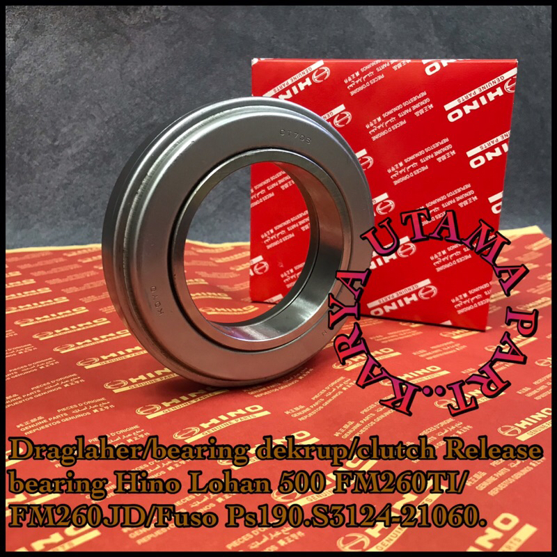 Jual Draglaher/Bearing Dekrup/Clutch Release Bearing Hino Lohan 500 ...