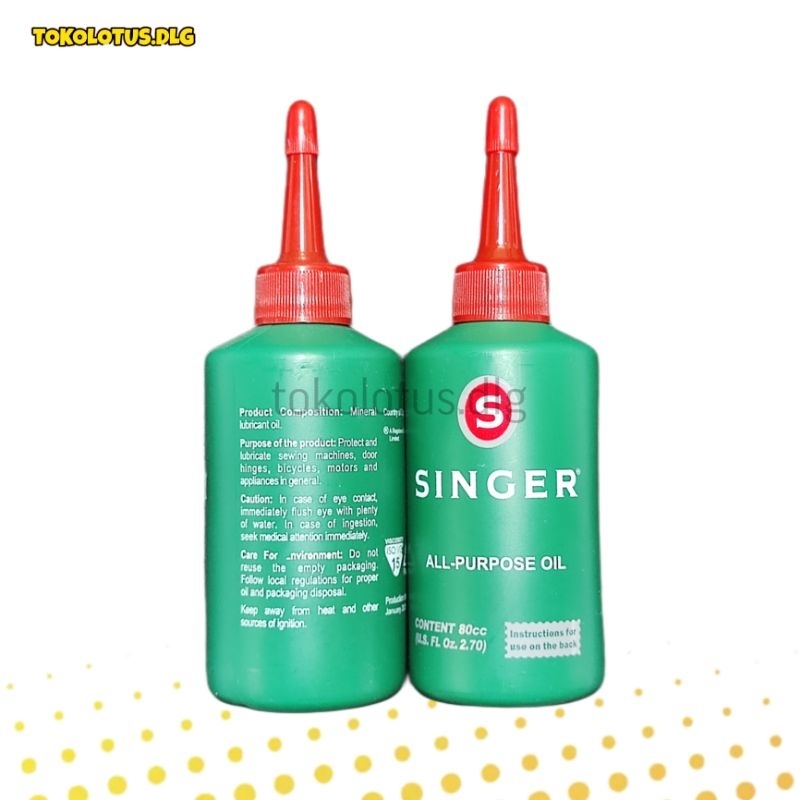 Jual Singer Oil - oli singer minyak pelumas untuk mesin jahit dan ...