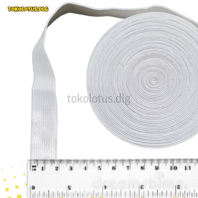 Jual Elastik elastis kolor 2cm 3cm 4cm tanpa merk kualitas biasa (per 1 ...