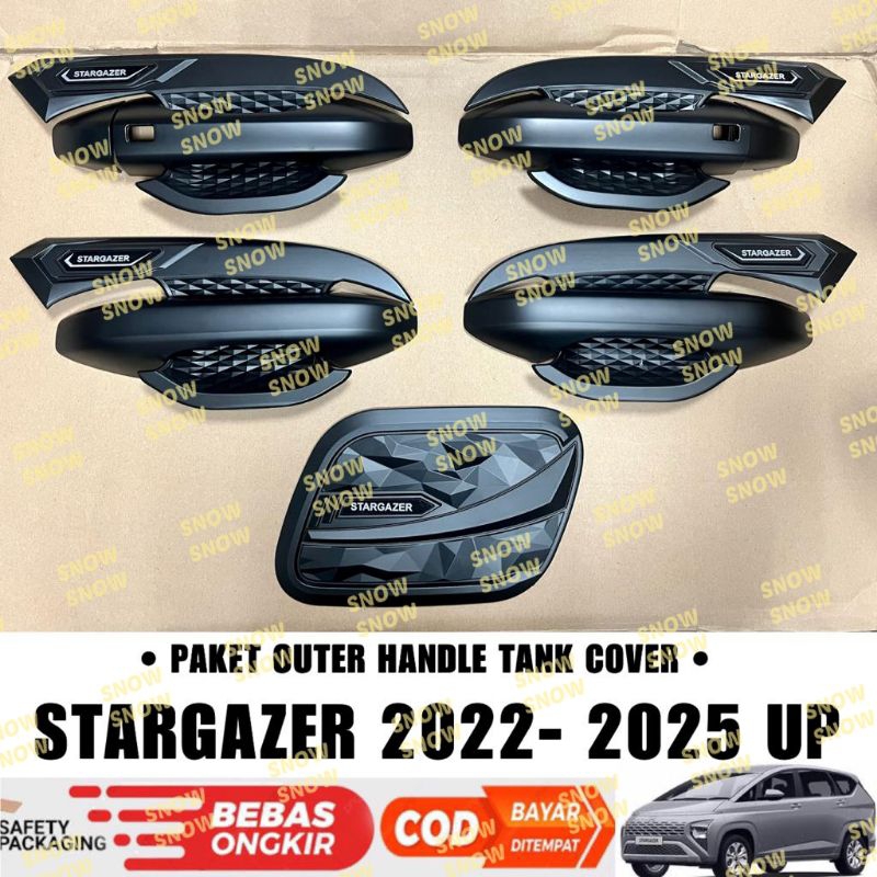 Jual Paket Outer Handle Tank Cover Hyundai Stargazer 2022 2023 2024 ...