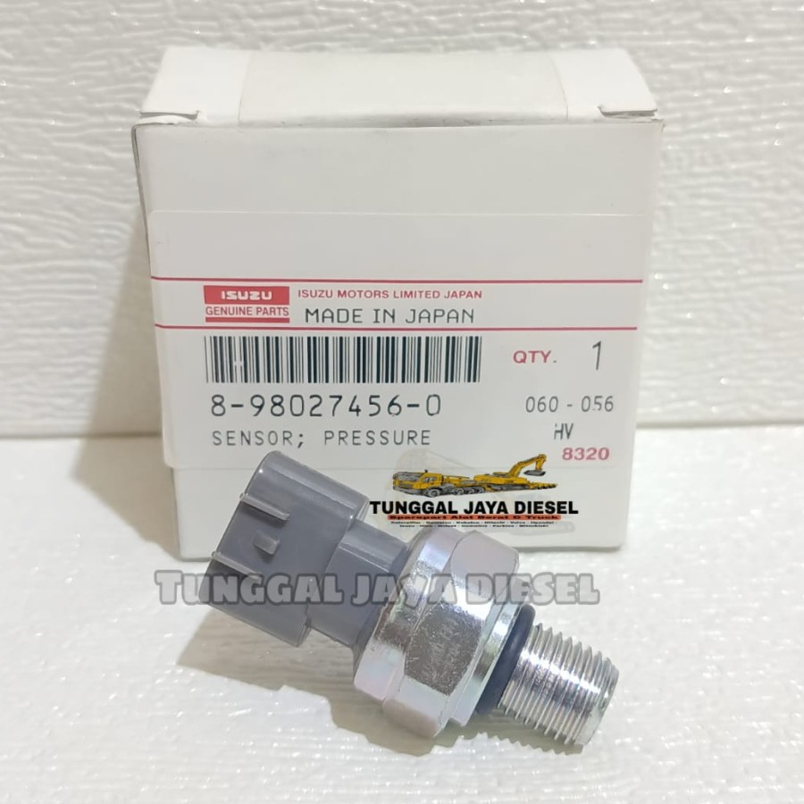 Jual Sensor Oil Oli Pressure Sumitomo SH210-5 SH130-5 Isuzu 8-98027456 ...