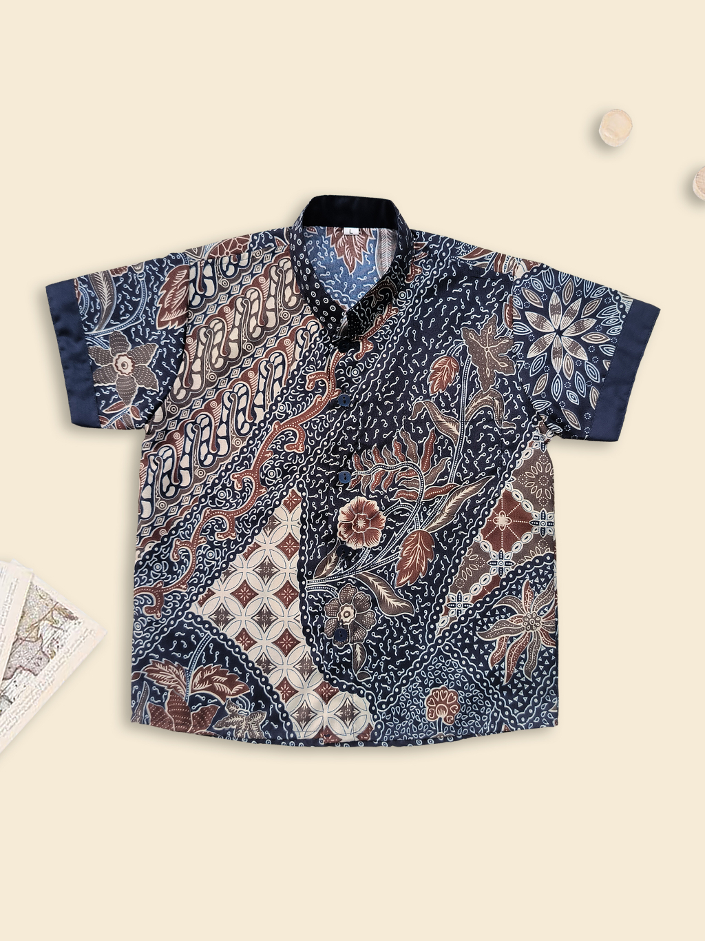 Jual Kemko Batik Motif Merak Seno Biru Size Dewasa dan Anak | Shopee ...