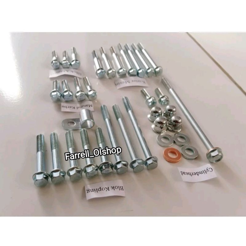 Jual Baut Baud Mesin Set Honda Win Win 100 Untuk Semua Tahun | Shopee Indonesia