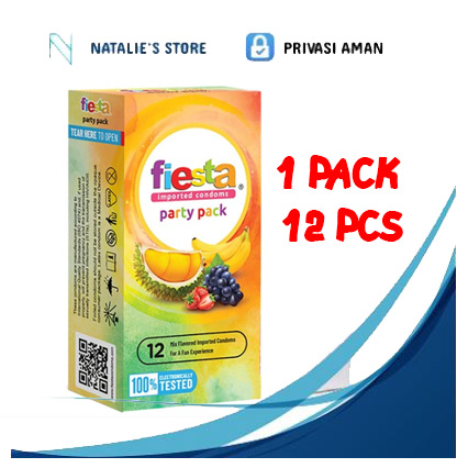 Jual Kondom FIESTA Party Pack/1 Kotak 12 Pcs | Shopee Indonesia