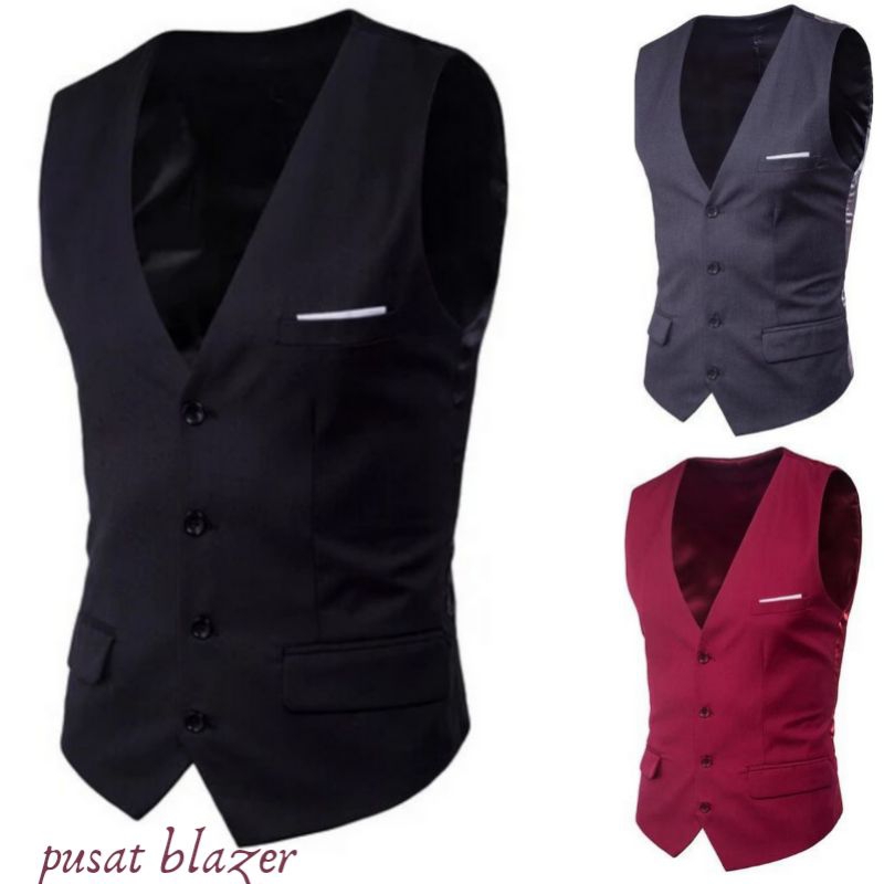 Jual VEST FORMAL PRIA/ROMPI FORMAL PRIA/VEST CASUAL PRIA/ROMPI JAS ...