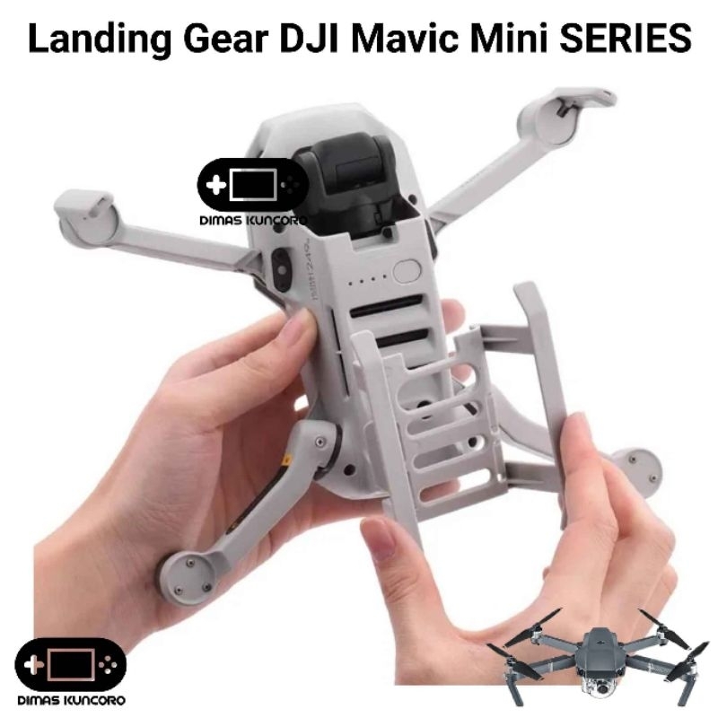 Jual Landing Gear DJI Mavic Mini SERIES kaki stand 1 2 se extention leg ...