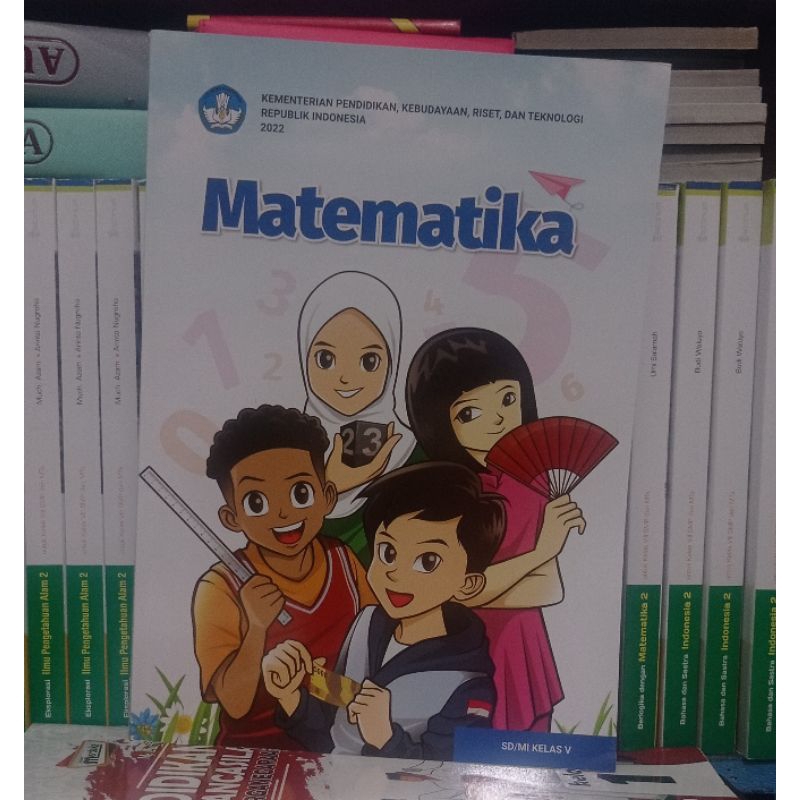 Jual BUKU MATEMATIKA KELAS 5 SD KURIKULUM MERDEKA NON LISENSI | Shopee Indonesia