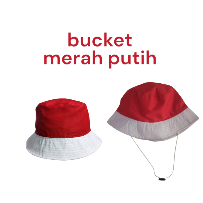 Jual Topi Bucket kemerdekaan Topi Anak Laki Laki perempuan Hut ...