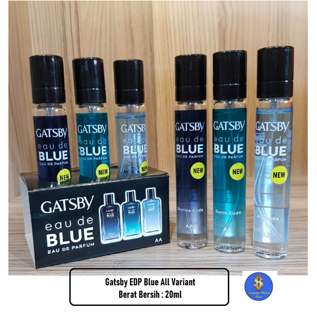 Jual Gatsby EDP De Blue 20ml All Variant-Perfume Gatsby De Blue All ...