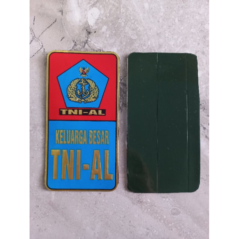 Jual STICKER PLAT MOBIL TNI AL - STICKER PLAT TIMBUL - STICKER PLAT ...