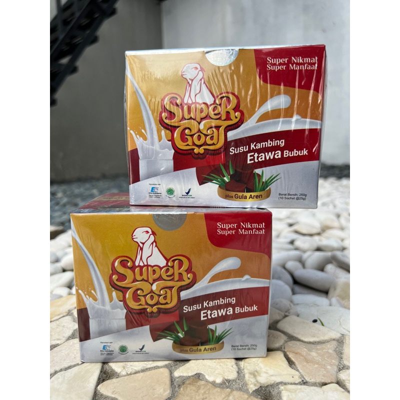 Jual SUPER GOAT SUSU BUBUK KAMBING ETAWA GULA AREN||SUPER GOAT 10 ...
