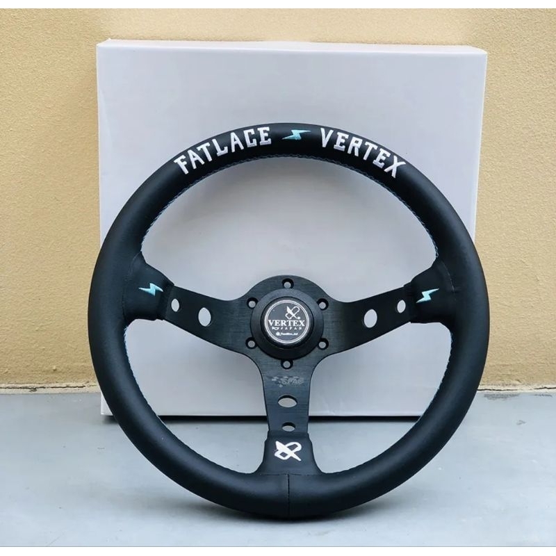 Jual Stir Racing Fatlace Vertex / Steering Wheel Fatlace Vertex / Stir ...