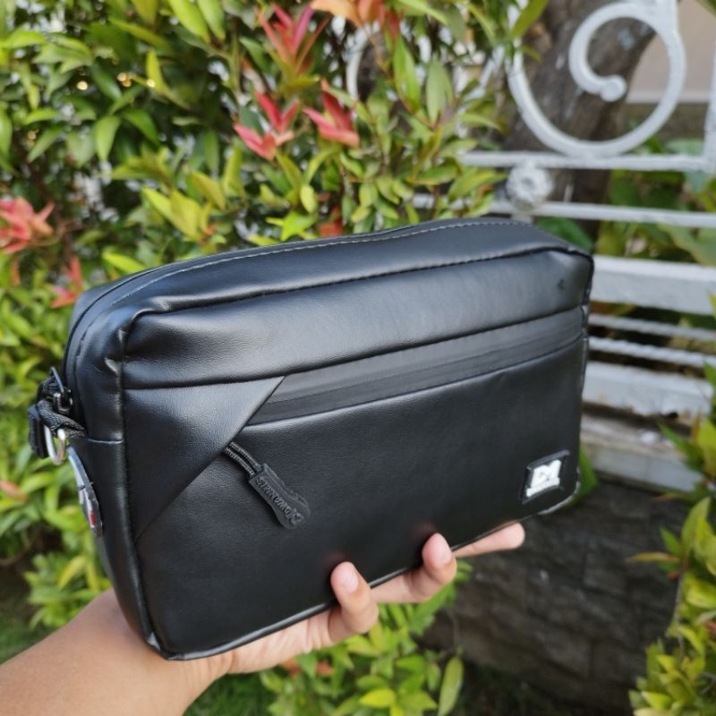 Jual WATERPROOF | Handbag Pria Original Merk DM | Clutch Pria Kulit PU ...