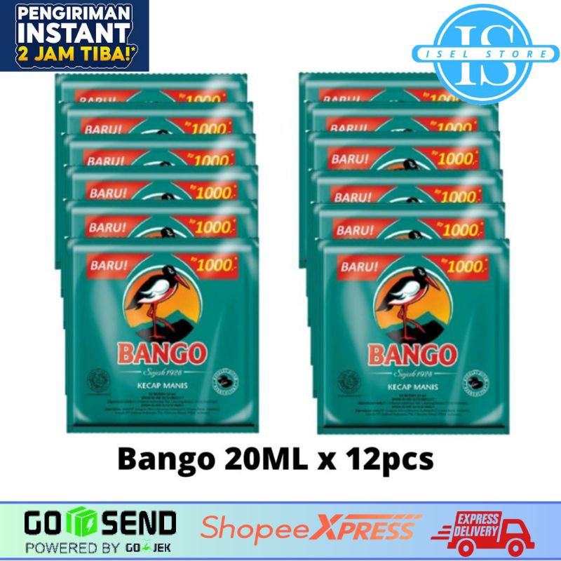 Jual Kecap Bango Renceng Renteng 18Ml x 12 Sachet | Shopee Indonesia