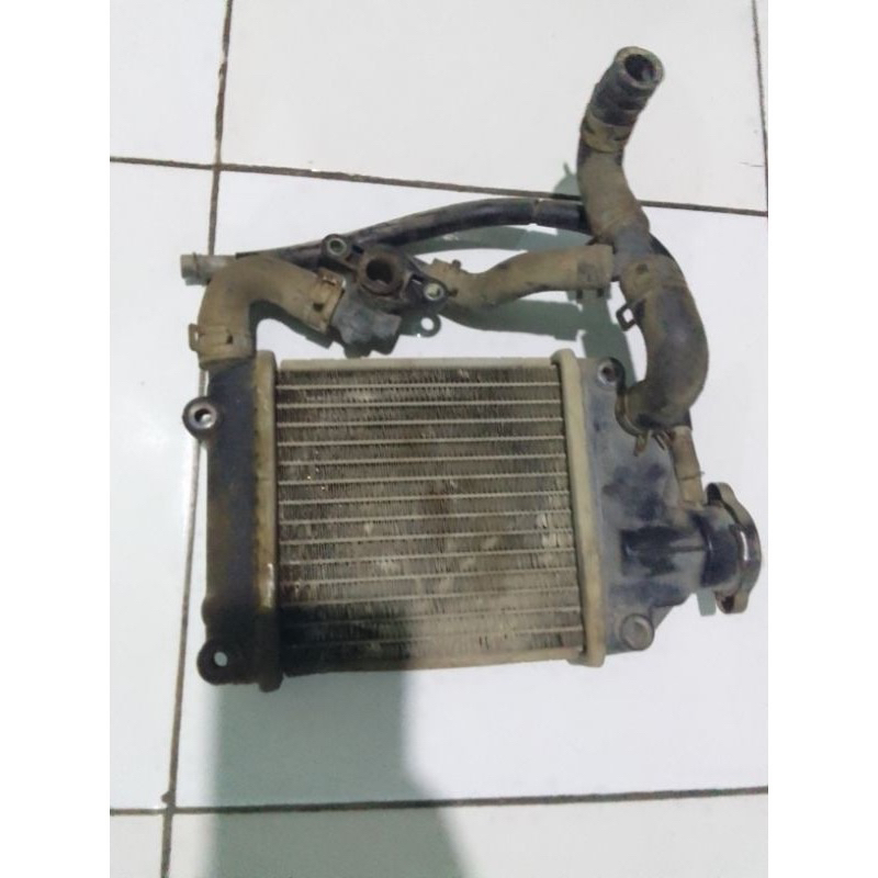 Jual Radiator vario karbu 110 1set original secend | Shopee Indonesia