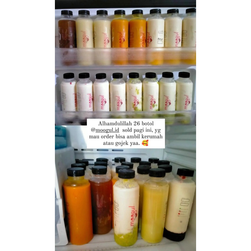 Jual Moogul | Jus buah botolan | Jamu botolan | Korean Fresh Milk ...