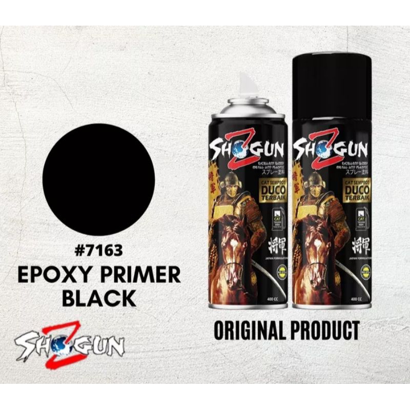 Jual CAT SEMPROT DUCO SHOGUN Z 7163 EPOXY PRIMER BLACK SPRAY PAINT CAT ...