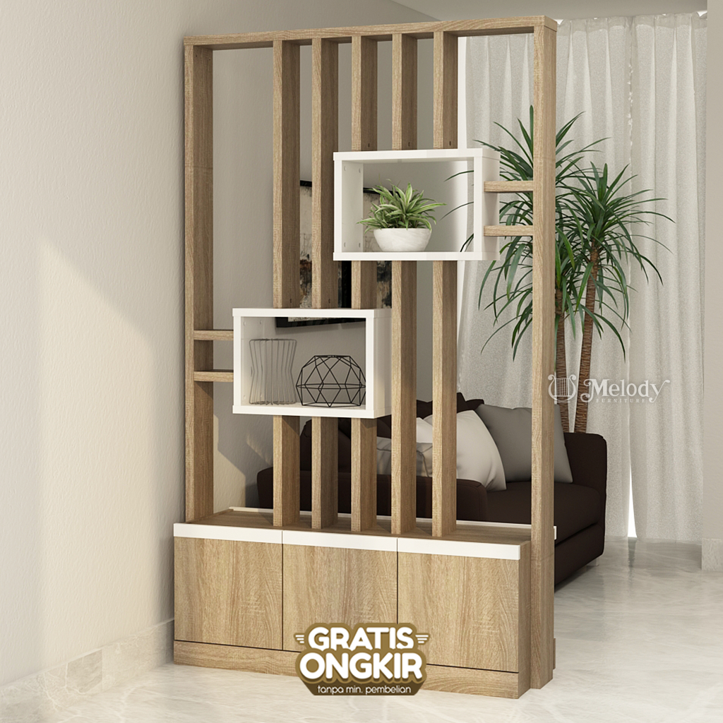 Jual Melody Furniture - Penyekat Ruangan Mitch Room Divider SOD-WG ...