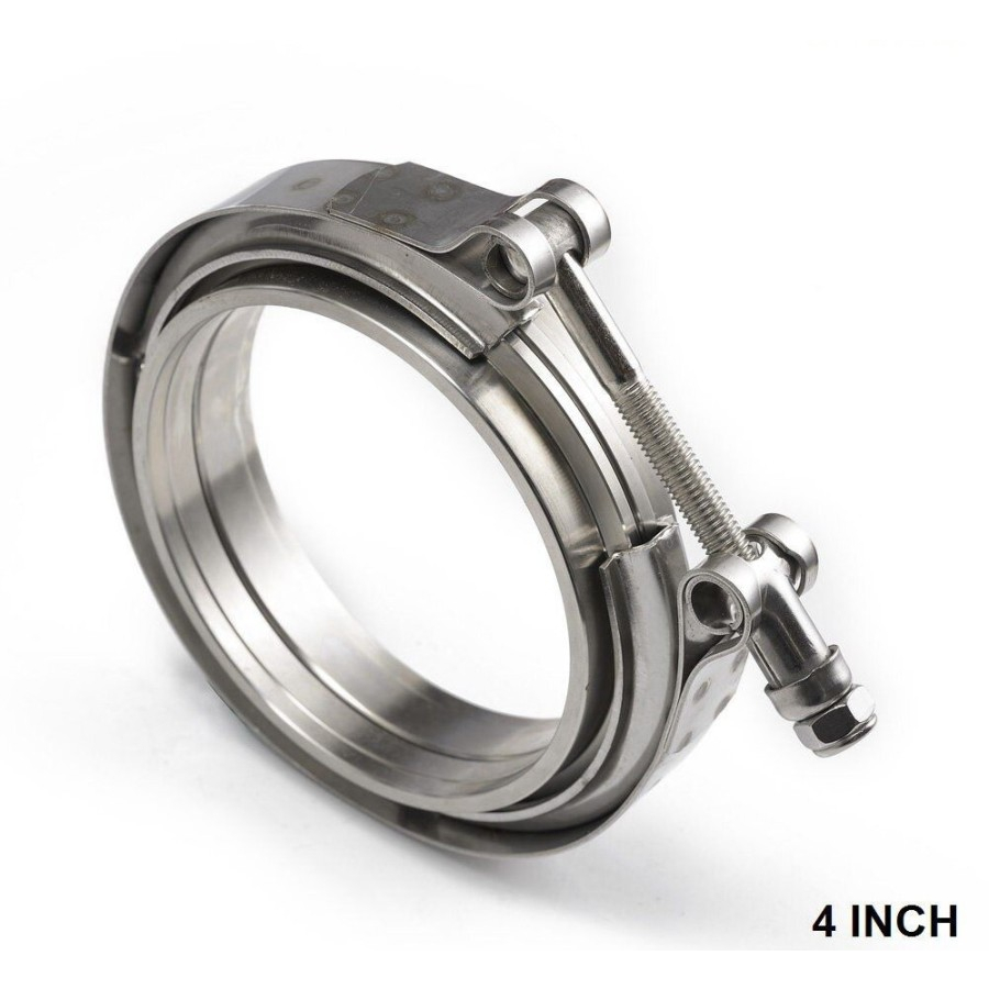 Jual V Band Vband Clamp Stainless Steel Flange 4 INCH UNIVERSAL ...