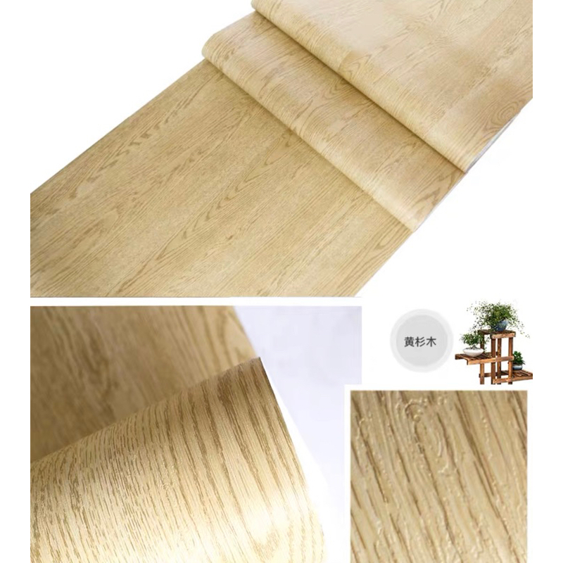 Jual wallpaper kayu/wall sticker kayu/sticker kayu /(BAHAN TEBAL)ASLI ...