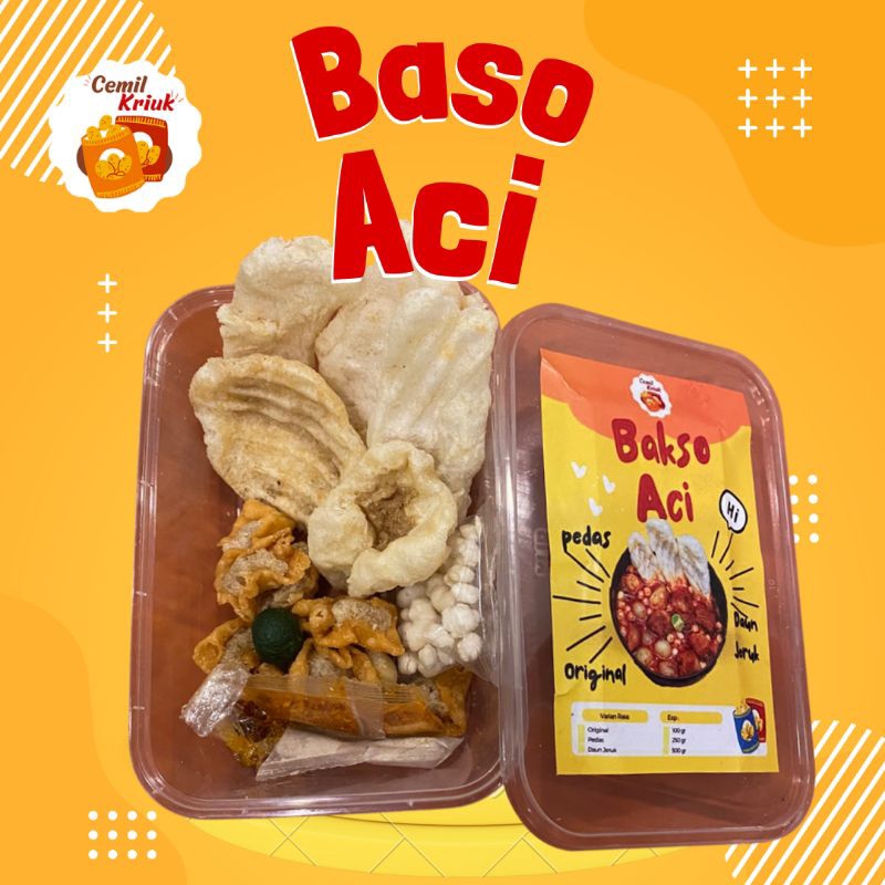 Jual Baso Aci Kuah Instan Cemil KriukTulang Rangu Original Bakso Baper ...