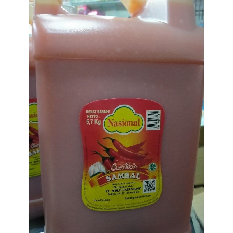 Jual Saos cabe Nasional cergen | Shopee Indonesia