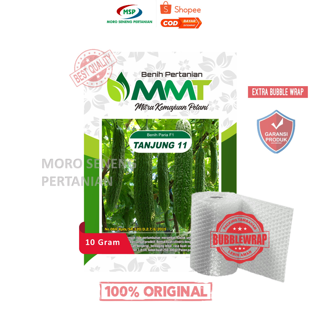 Jual Benih Paria F1 Tanjung 11 MMT SEED | Shopee Indonesia