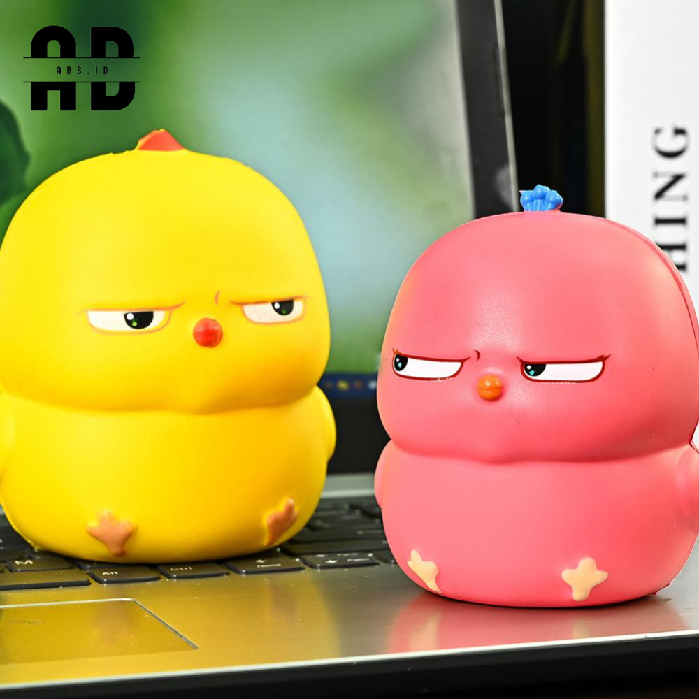 Jual ABS - Mainan Squishy Warbie Bombastic Side Eyes Squishy Ayam ...