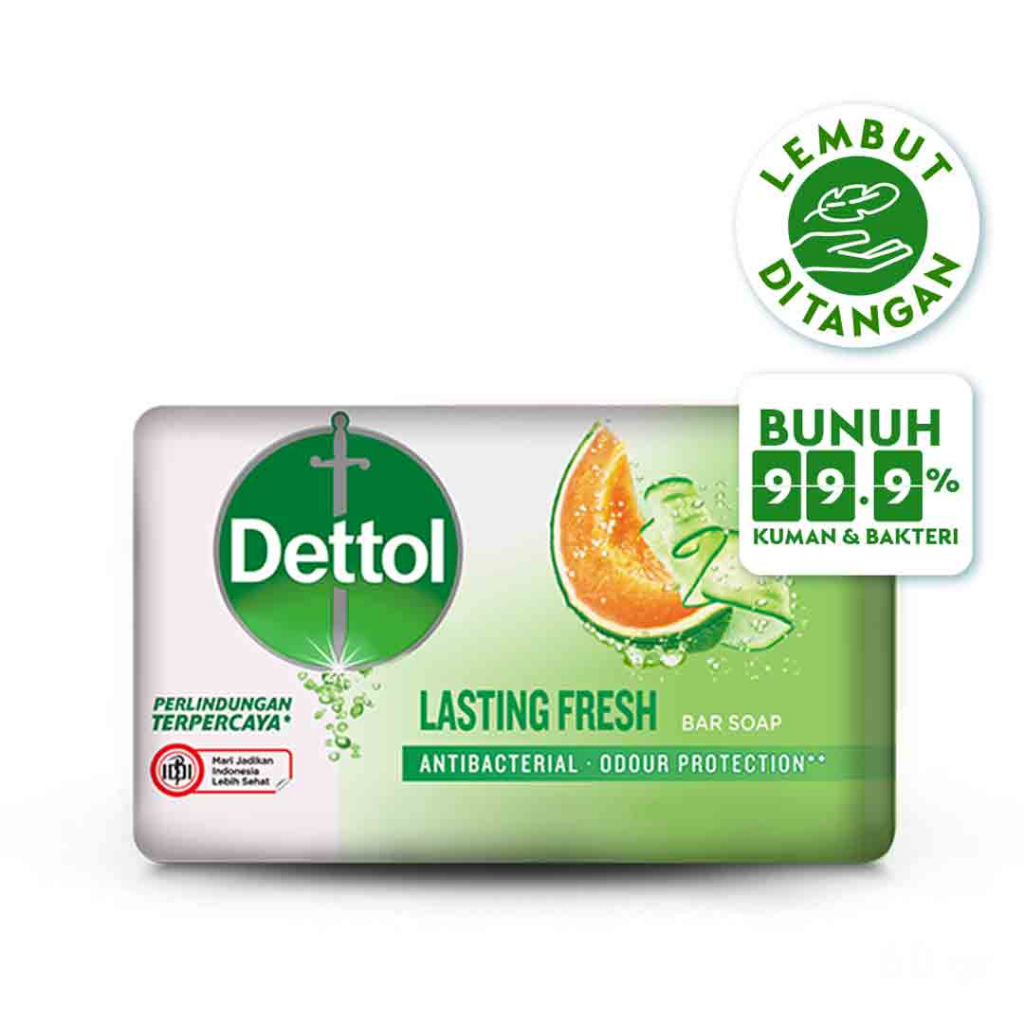 Jual DETTOL Sabun Batang Antibakteri Fresh 110g | Shopee Indonesia