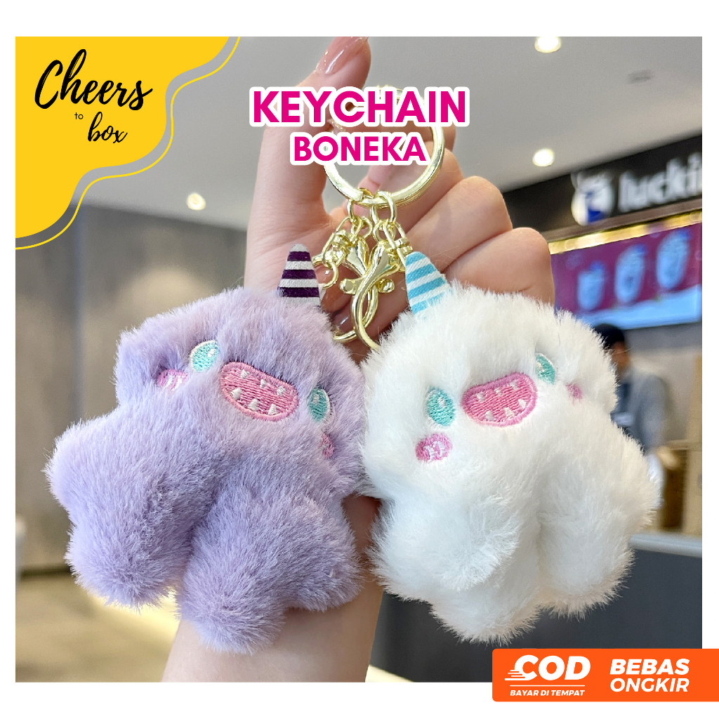 Jual Keychain Boneka / Gantungan Kunci Doll Lucu Karakter Monster ...