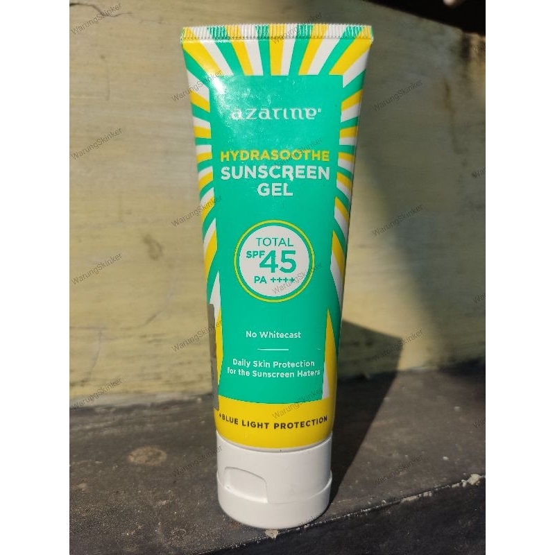 Jual Azarine Hydrasoothe Sunscreen Gel SPF 45PA+++ | Shopee Indonesia