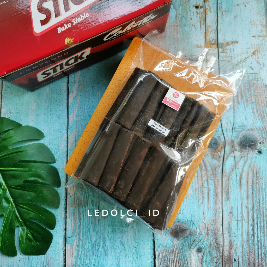 Jual COLATTA BAKE STABLE CHOCOLATE STICK COKLAT STIK 500 GRAMS | Shopee ...