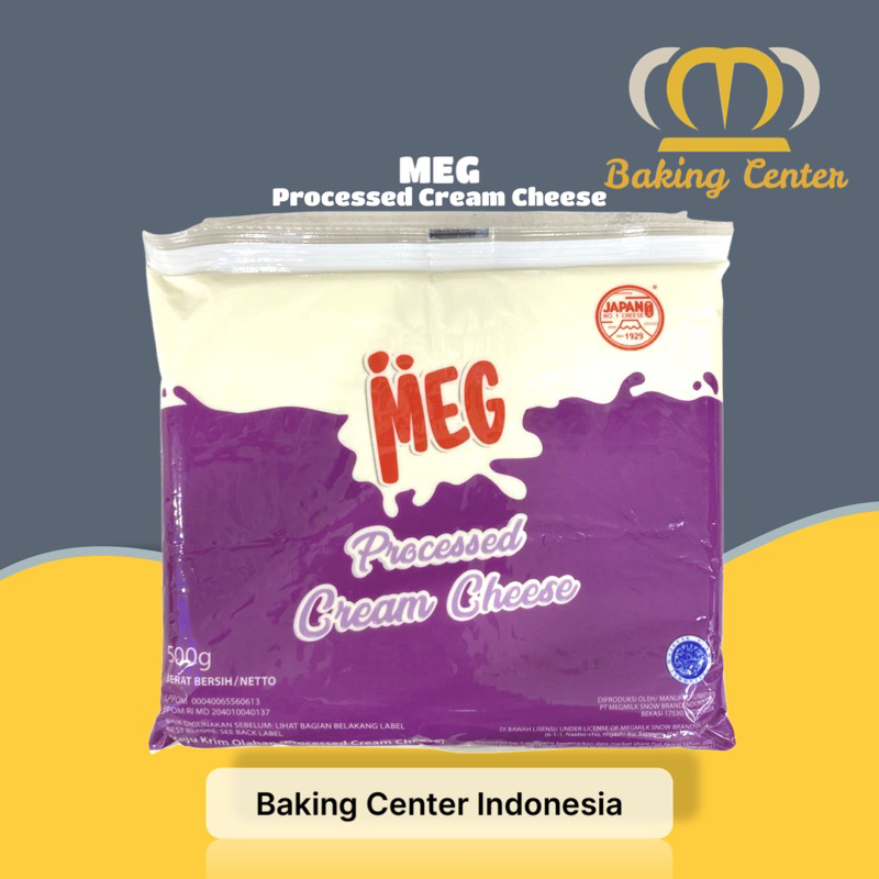 Jual Meg Processed Cream Cheese 500gr - Keju Meg Cream Cheese | Shopee ...