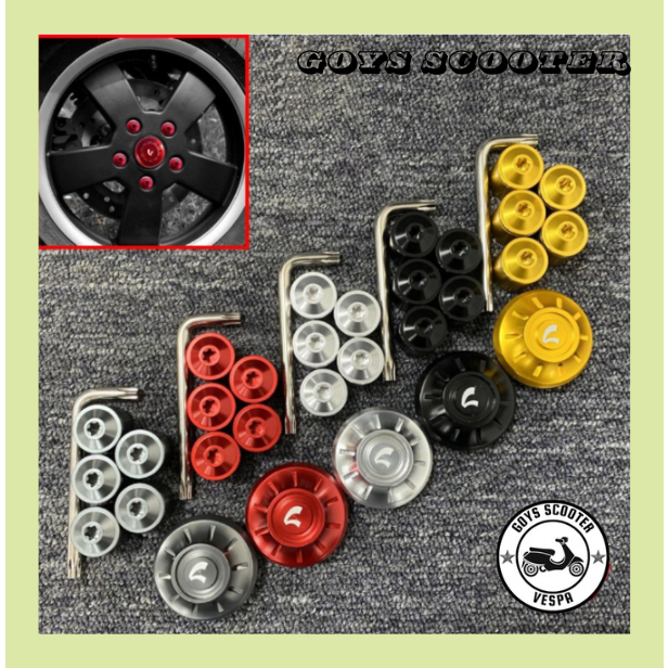 Jual Dop Velg S2R Vespa Sprint Primavera GTS S LX LXV | Shopee Indonesia