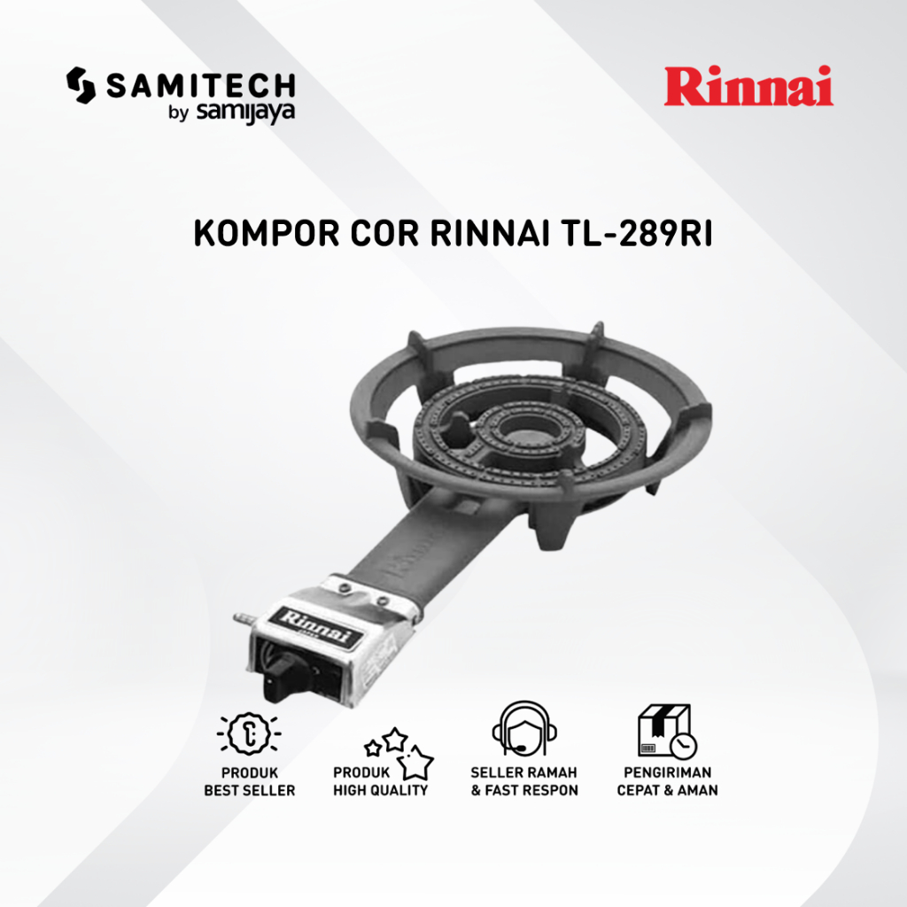 Jual KOMPOR GAS COR KOMPOR KOMERSIAL RINNAI TL-289RI TL 289 RI ...