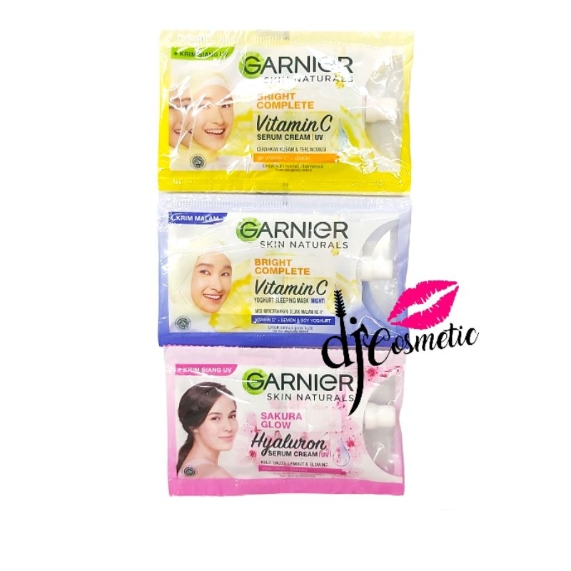 Jual [Saset 7ml] Garnier Cream Sachet | Day Cream | Light Complete ...