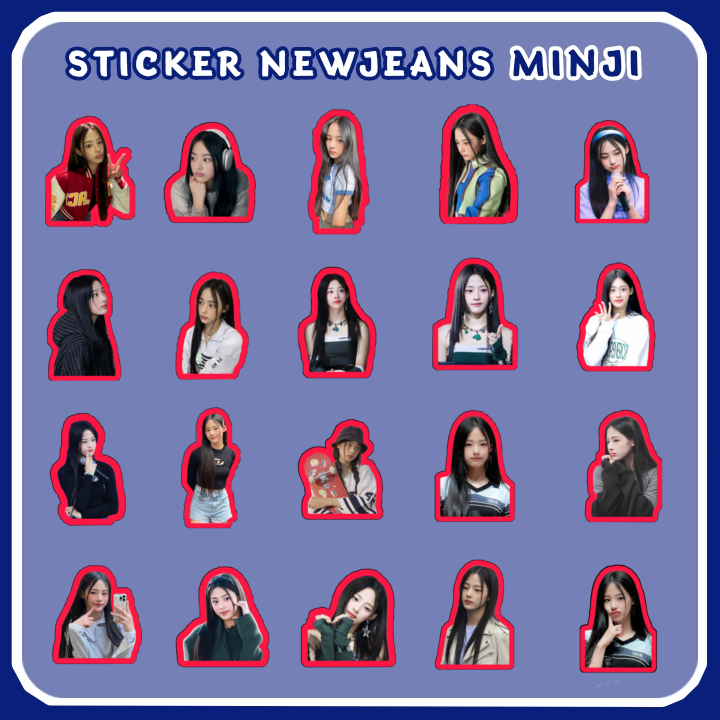Jual Sticker Deco NewJeans Minji | Shopee Indonesia