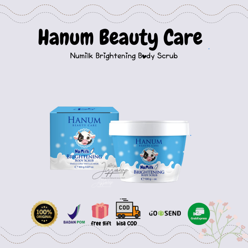 Jual Numilk Brightening Body Scrub by Hanum Beauty Care - Nu Milk ...