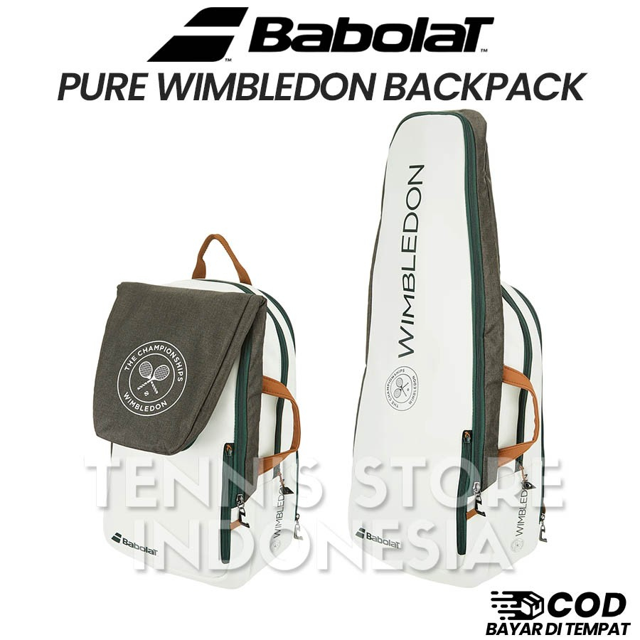 Jual Babolat Pure Wimbledon Backpack Bag Ransel Original | Shopee Indonesia