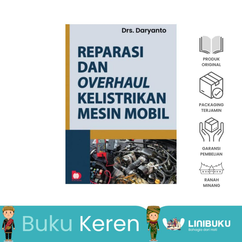 Jual Reparasi dan Overhaul Kelistrikan Mesin Mobil - Bumi Aksara | Shopee Indonesia