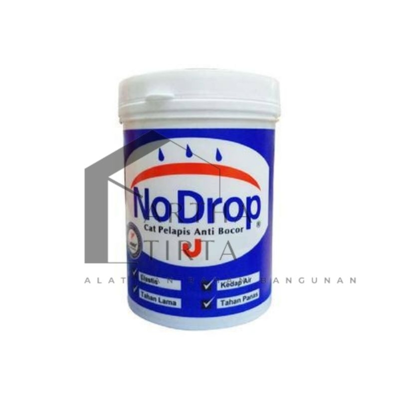 Jual NO DROP 4 Kg Galon Abu-Abu / NODROP CAT PELAPIS ANTI BOCOR AVIAN | Shopee Indonesia
