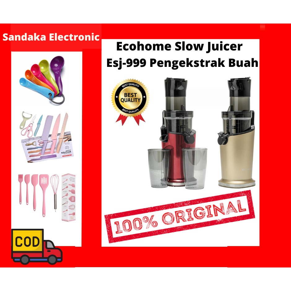 Jual Ecohome Slow Juicer Esj - Bowl 500 Ml | Shopee Indonesia