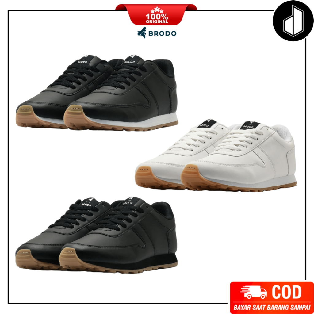 Jual Sepatu Brodo Base Lite Original Sneakers Pria Wanita | Shopee ...