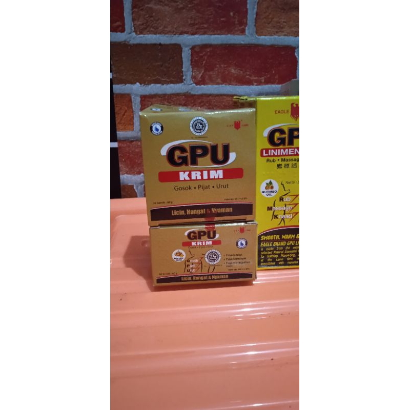 Jual GPU krim Jahe 60g | Shopee Indonesia