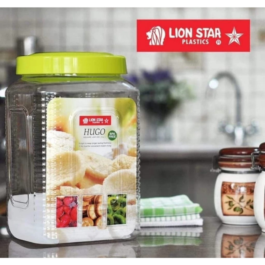 Jual Lion Star Hugo Toples 4L 6L Lionstar Kaleng Kerupuk | Shopee Indonesia