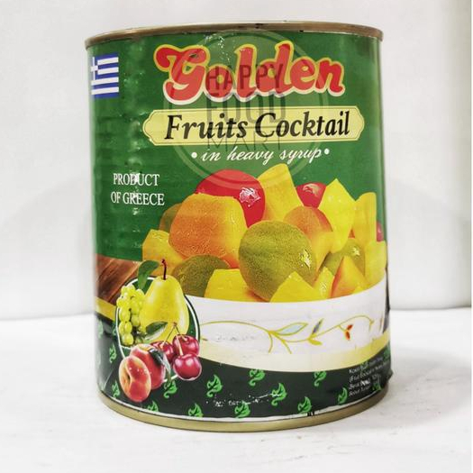 Jual [BPOM RI] GOLDEN FRUIT COCKTAIL 820 GRAM/KOKTIL BUAH/BUAH KALENG ...