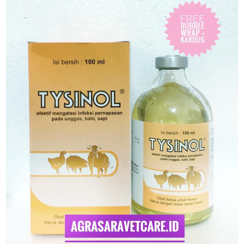 Jual Tysinol 100 ml Medion- obat Pernapasan Hewan Ternak Sapi Babi ...